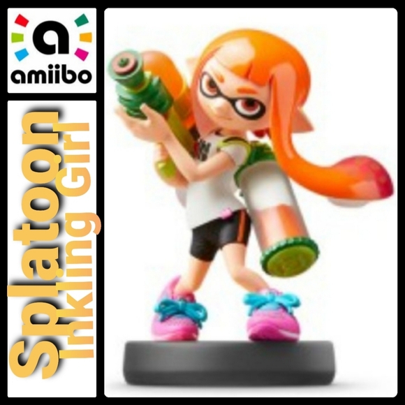 Nintendo | Other | Amiibo Splatoon Inkling Girl Figure | Poshmark